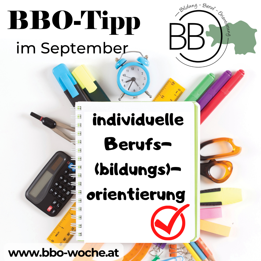 BBO-Tipp Semtember: individuelle Berufs-(bildungs-)orientierung ...